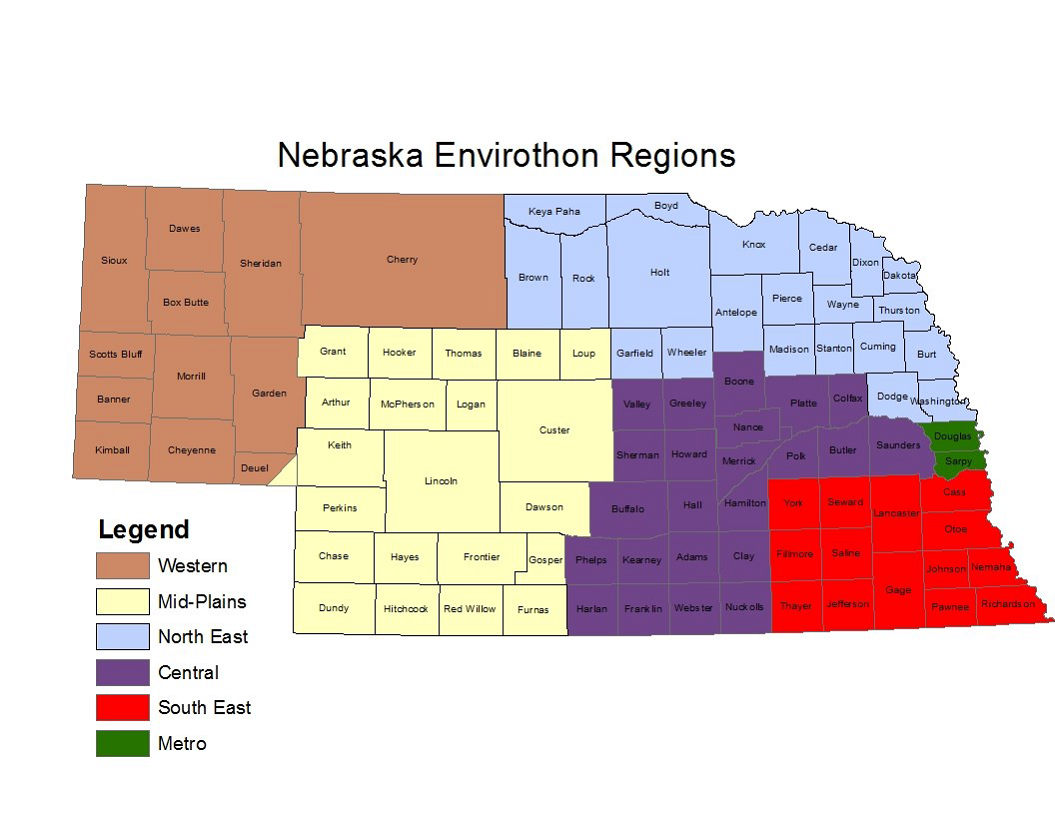 Nebraska Envirothon | Nebraska's Natural Resources Districts